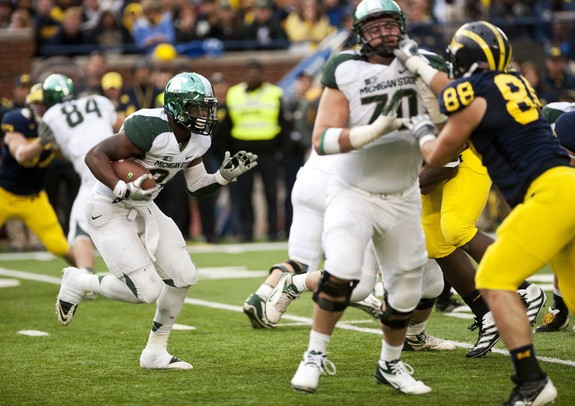 Images from the Michigan vs. Michigan State football game