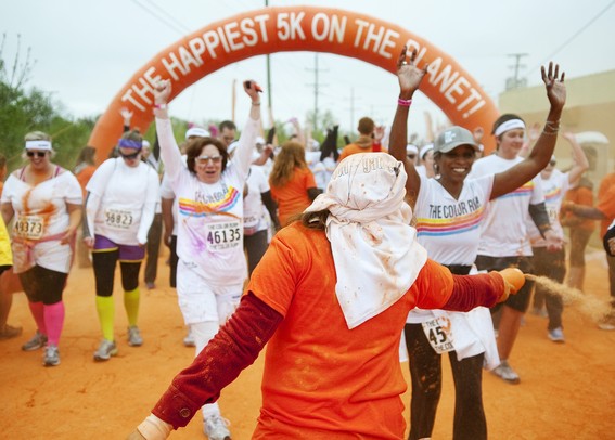 Images from The Color Run Ypsilanti