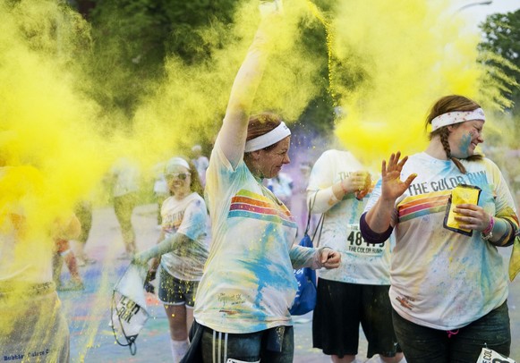 Images from The Color Run Ypsilanti