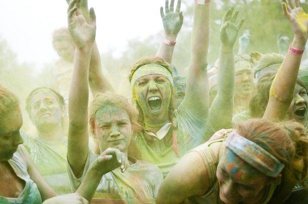 Images from The Color Run Ypsilanti