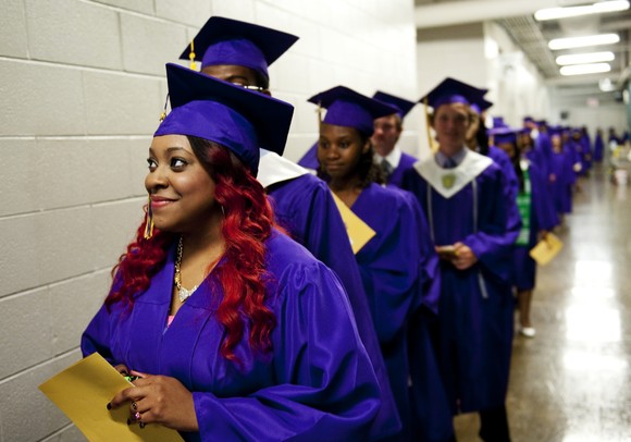 'Forever bleed purple and gold' 2013 Ypsilanti High School graduates ...