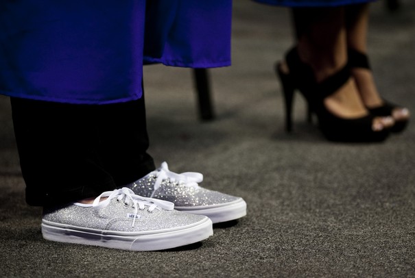 'Forever bleed purple and gold' 2013 Ypsilanti High School graduates ...