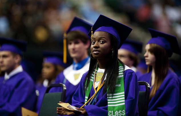 'Forever bleed purple and gold' 2013 Ypsilanti High School graduates ...