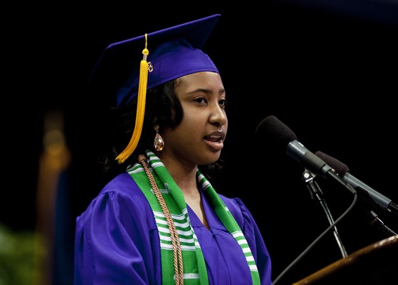 'Forever bleed purple and gold' 2013 Ypsilanti High School graduates ...
