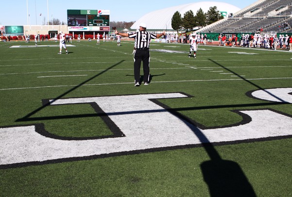 Photos from the Eastern Michigan football team's 33-31 loss to Ball State