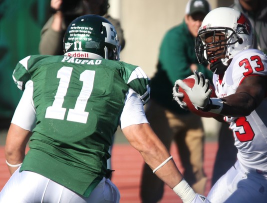 Photos from the Eastern Michigan football team's 33-31 loss to Ball State