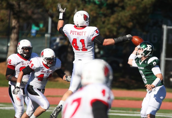 Photos from the Eastern Michigan football team's 33-31 loss to Ball State