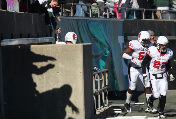 Photos from the Eastern Michigan football team's 33-31 loss to Ball State