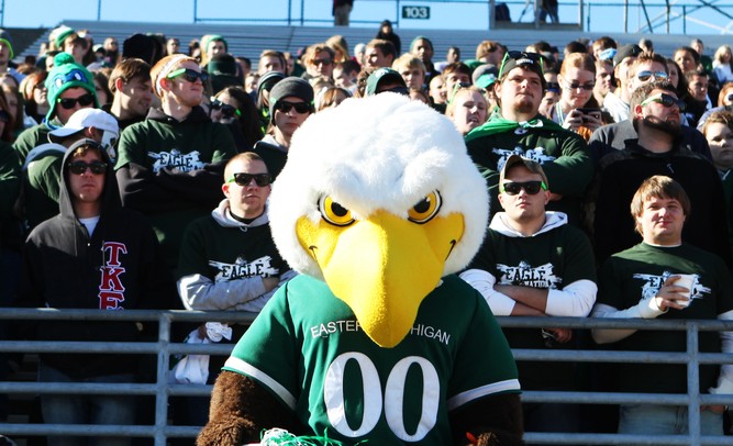 Photos from the Eastern Michigan football team's 33-31 loss to Ball State