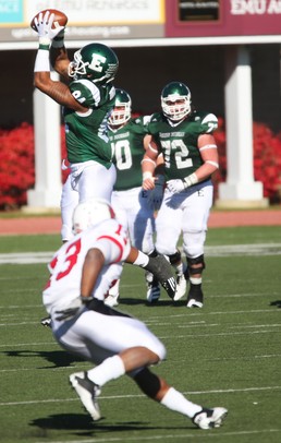 Photos from the Eastern Michigan football team's 33-31 loss to Ball State