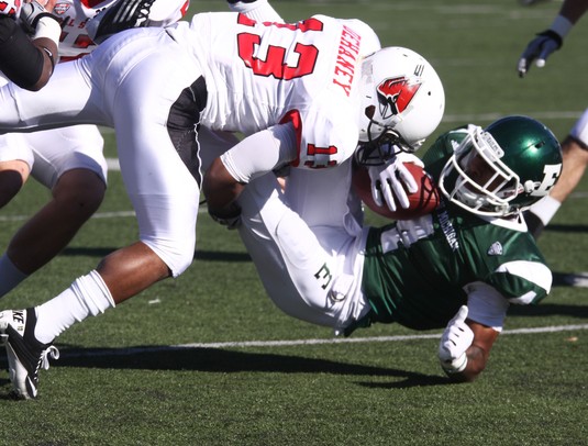 Photos from the Eastern Michigan football team's 33-31 loss to Ball State