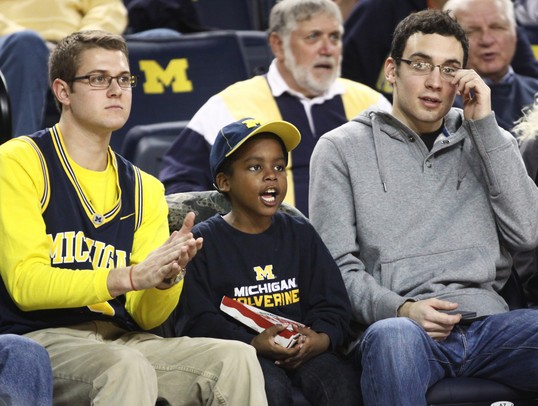 Images from the Michigan basketball team's 59-33 win over Ferris State