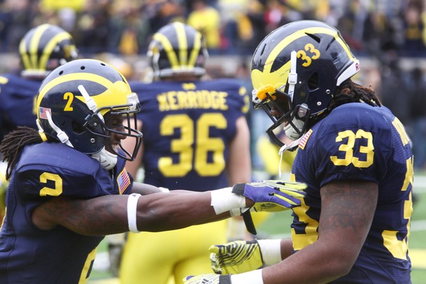 Images from Michigan football team's 45-17 victory against Nebraska