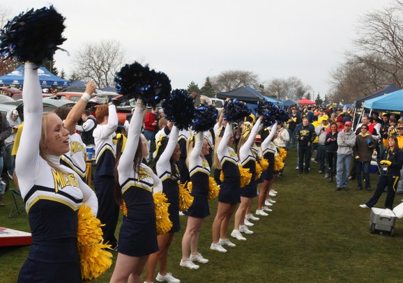 Images from the Michigan football team's 40-34 win against Ohio State