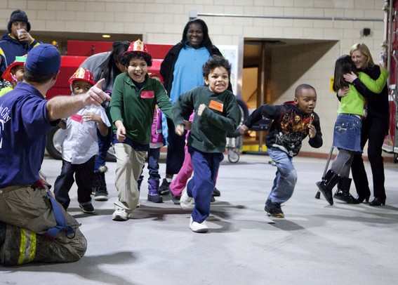 Holiday giving: Ann Arbor firefighters invite kids to party - and send ...