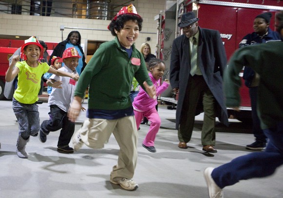 Holiday giving: Ann Arbor firefighters invite kids to party - and send ...