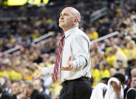 Images from the Michigan basketball team's 77-66 win against Bradley