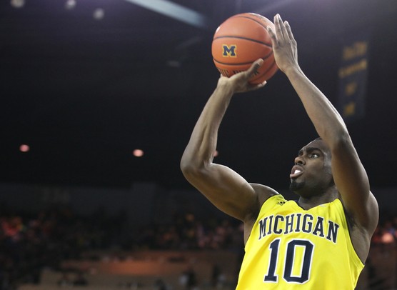 Images from the Michigan basketball team's 77-66 win against Bradley